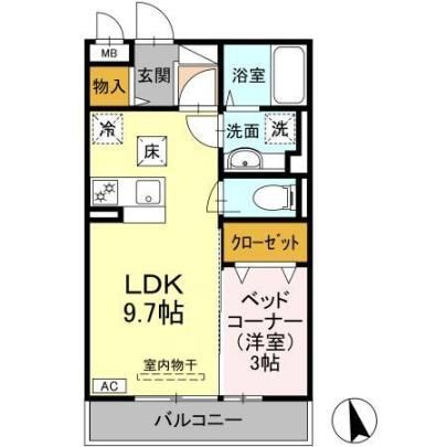エスポワール 豊田の1LDK賃貸アパート！｜ピタットハウス豊田駅前店｜株式会社みんなのおうち
